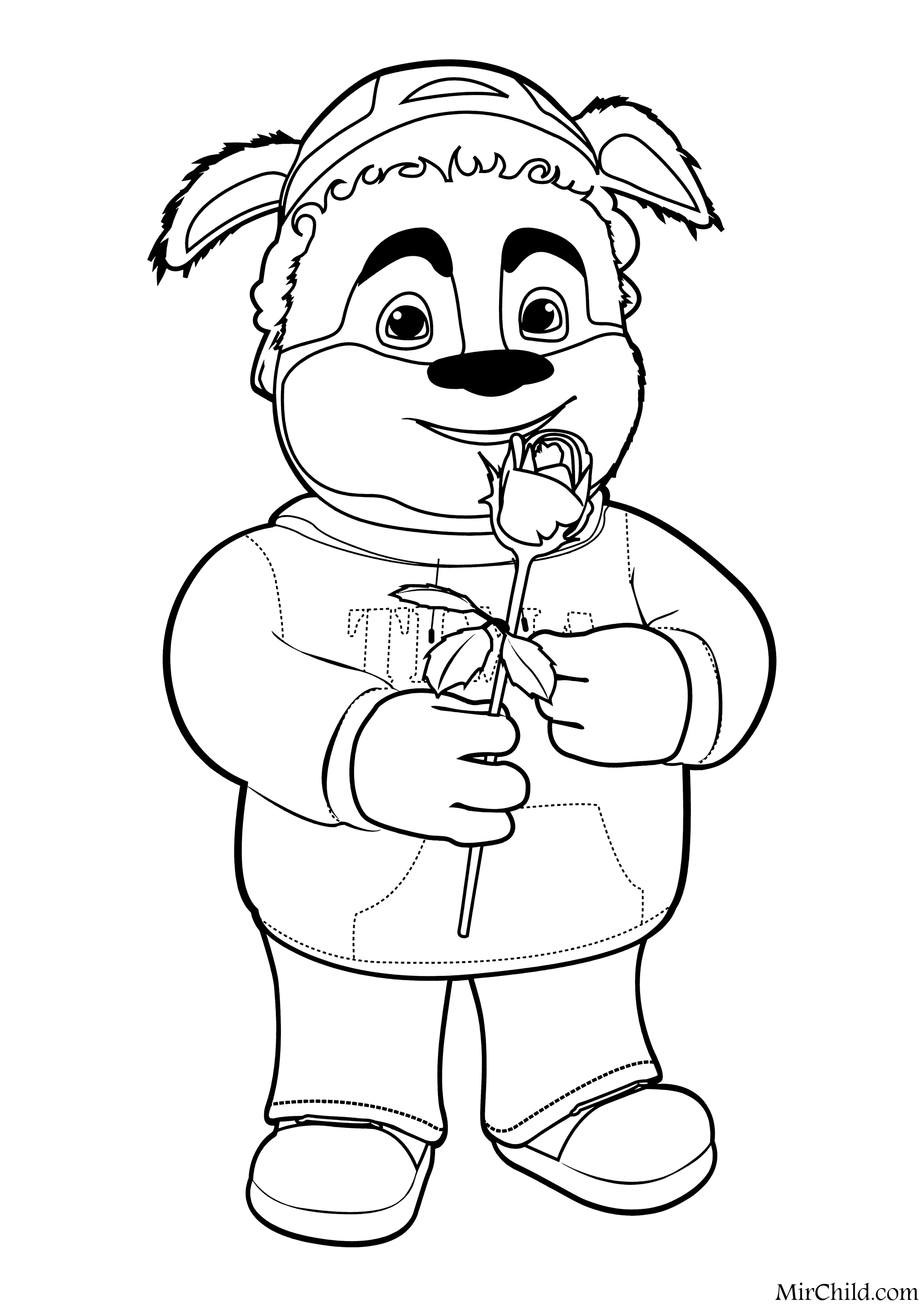 Раскраска - Барбоскины - Тимоха | MirChild