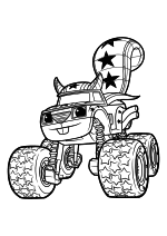 Раскраска - Вспыш и чудо-машинки - Вспыш по точкам | MirChild